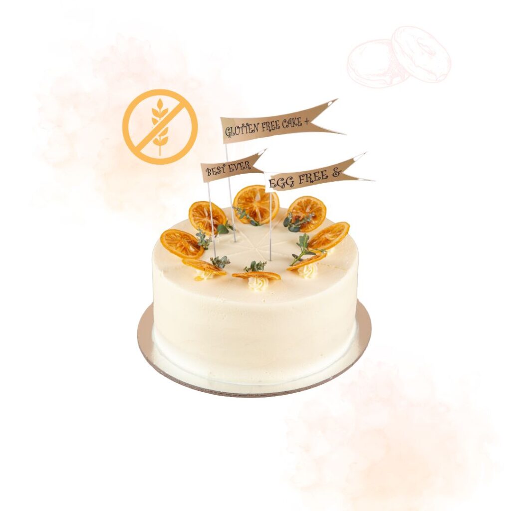 Lemon Gluten Free Cake | Gluten Free Cake in Qatar